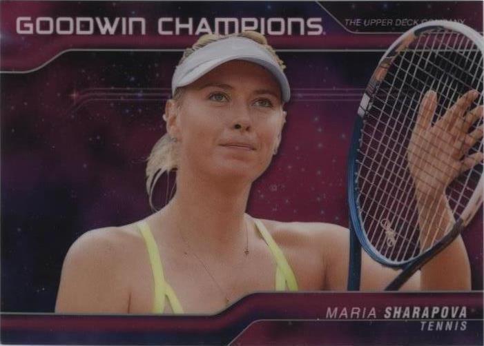 2023 Upper Deck Goodwin Champions - Platinum Horizontal Maria Sharapova ...