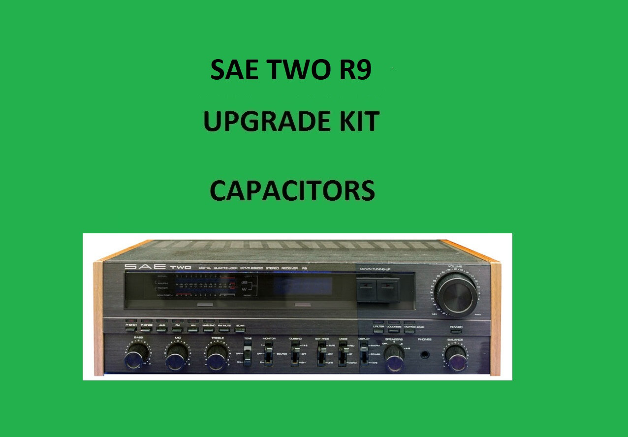 Stereo Receiver SAE TWO R9 Repair KIT - all capacitors | eBay