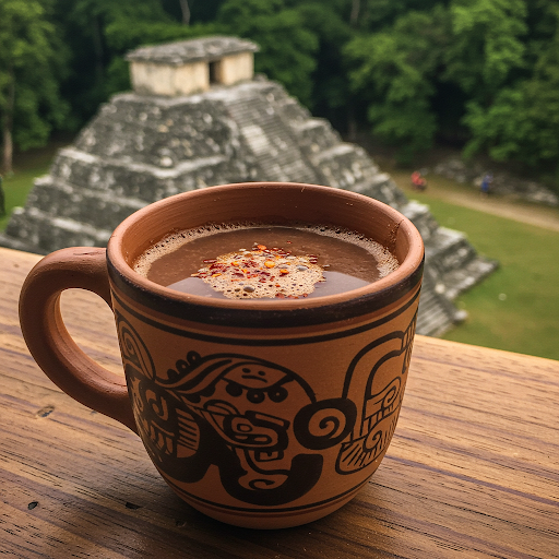 Mayan Chocolate Drink - Mexican Spiced Ground Hot Chocolate - Aztec ...