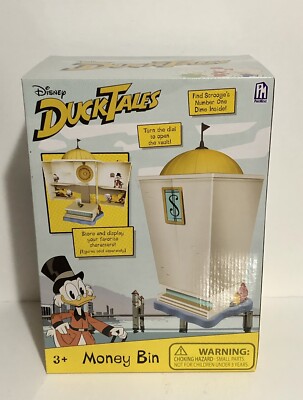 Disney Ducktales Uncle Scrooge McDuck Money Bin Vault Sealed Duck Tales ...