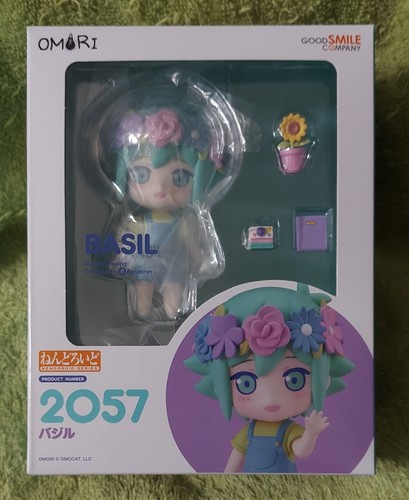 *NEW* GoodSmile Co Nendoroid #2057 Omori (Game) Basil Cute Chibi ...