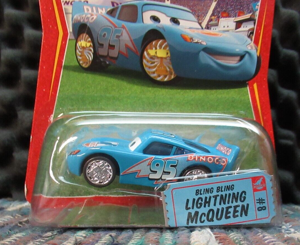 DISNEY PIXAR CARS , BLING BLING LIGHTNING MCQUEEN , RACE O RAMA # 8 ...