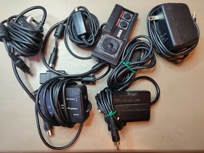SEGA Genesis Cable Lot Power Supply, Controller, RF Switch, RF Unit ...