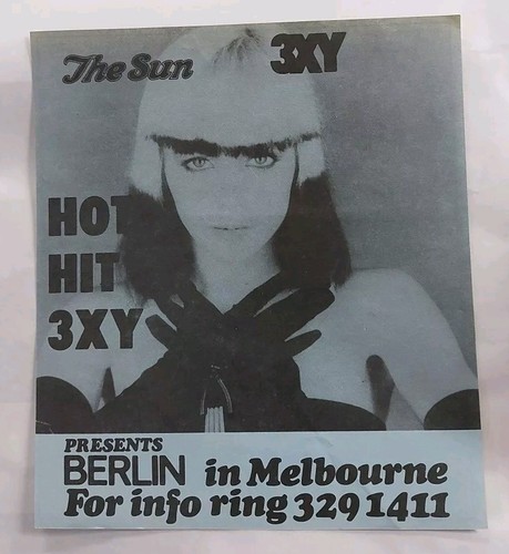 3XY hot hits radio station Top 40 music survey chart 2nd November 1984 ...