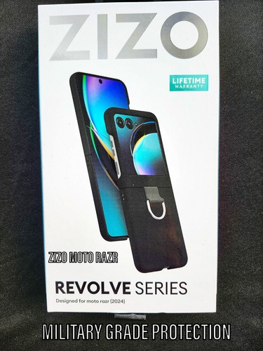 FOR MOTO RAZR 2024 ZIZO REVOLVE SERIES CASE "NEW RETAIL BOX FREE ...