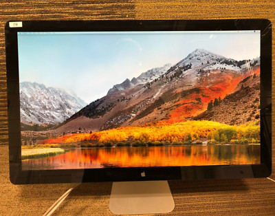 27" Apple A1316 LED Widescreen Cinema Display (2010) 2560x1440 With ...