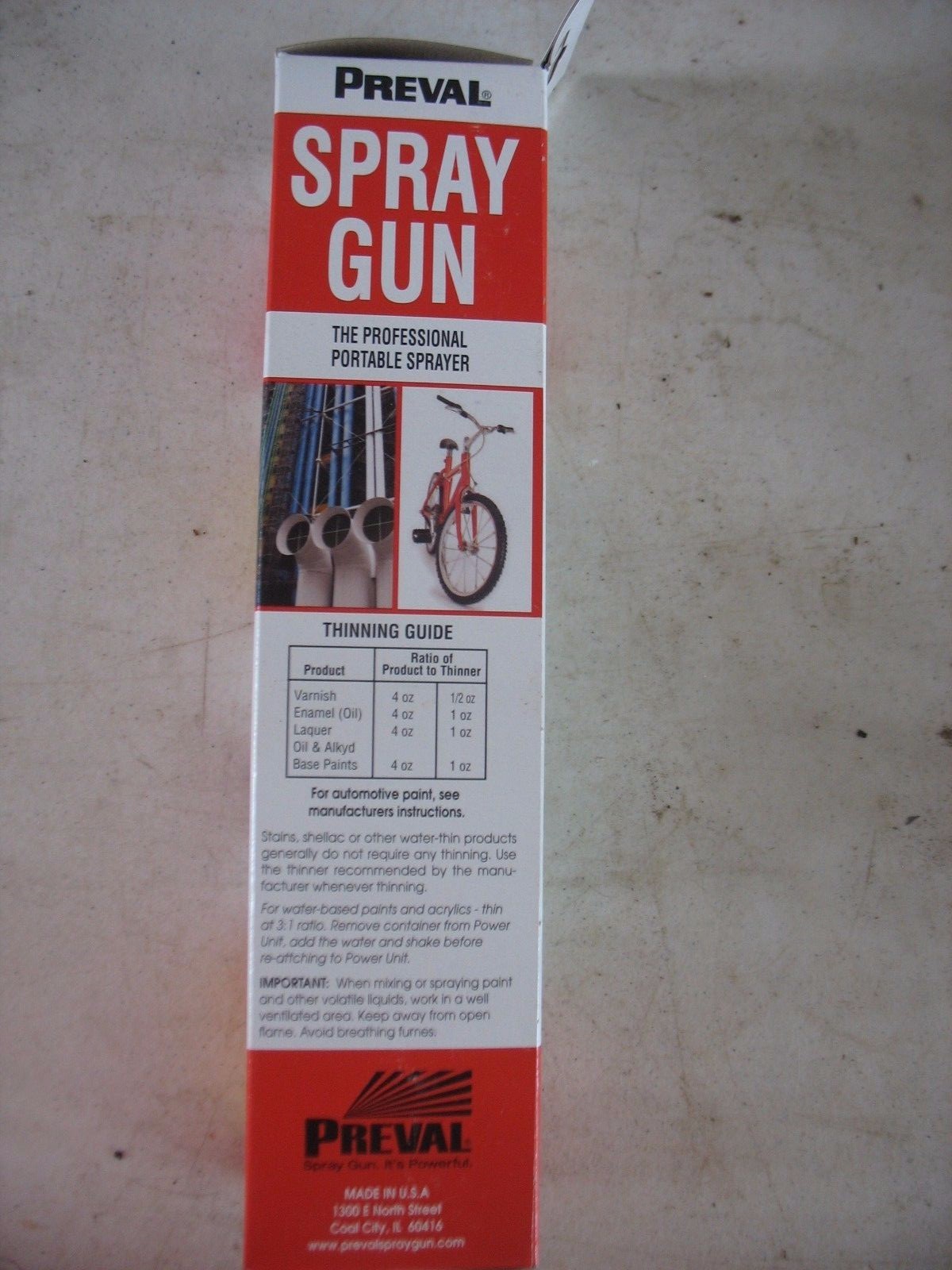 New Preval Spray Gun- The Professional Portable Sprayer #267 | eBay UK