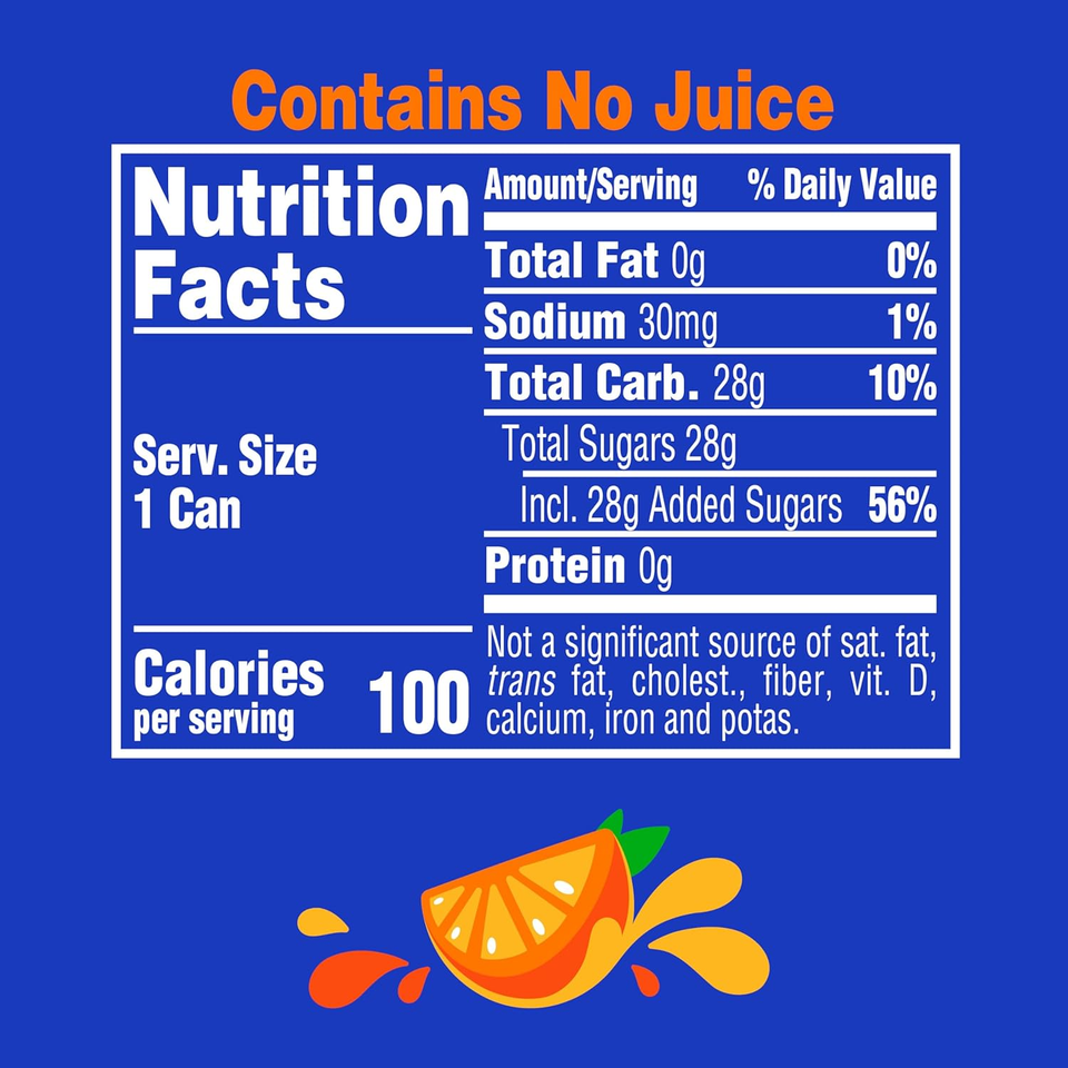 Fanta Orange Soda Can, 7.5 Fl Oz, 10 Pack | eBay