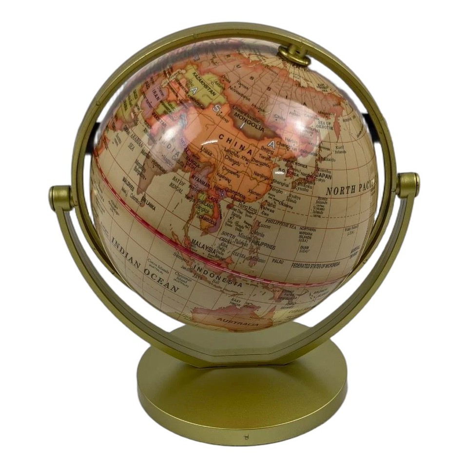 720° Rotation Earth Globe World Map Geography Education Teaching Kid ...