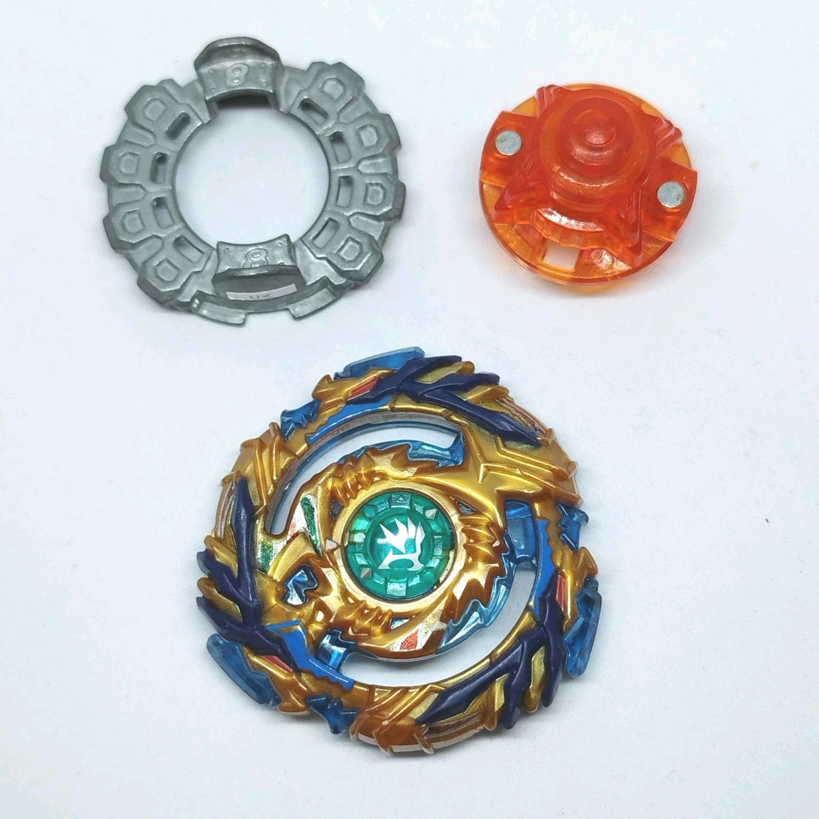 Drain Fafnir 8 Nothing 8.Nt Left Spin No God Chip Beyblade Burst B-79 ...