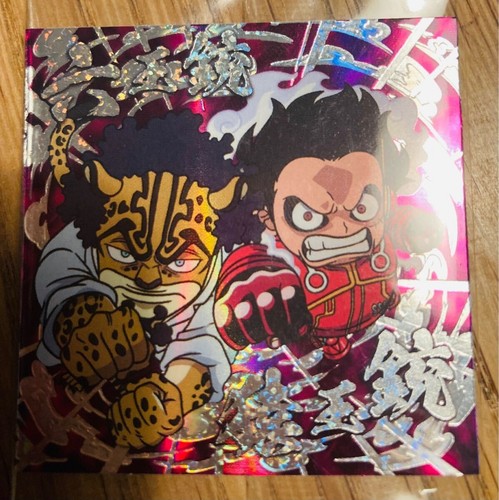 One Piece Great Pirate Seal Wafer Monkey D Luffy Rob Lucci Unopened | eBay
