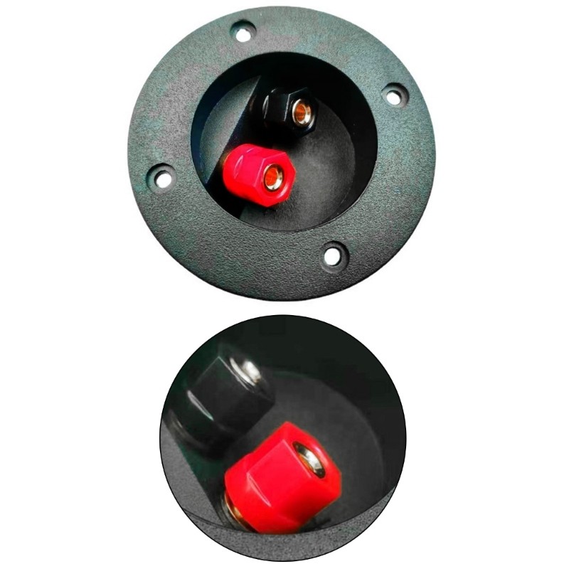 Round Spring Cup Speaker Junction Box Back Panel Block for Home Car ...