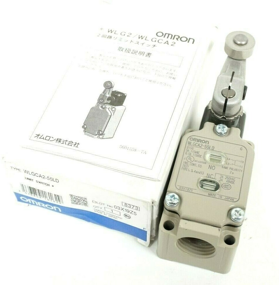 NEW OMRON WLGCA2-55LD LIMIT SWITCH WLGCA255LD | eBay