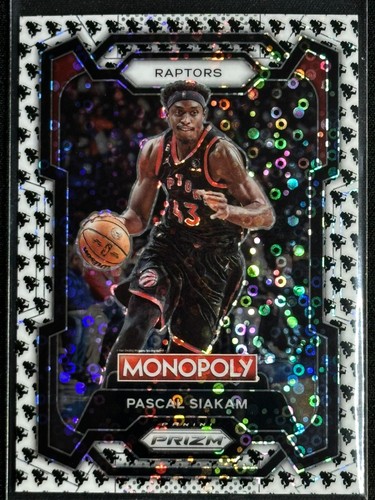 2023 Panini Prizm Monopoly Mr. Monopoly Running Pascal Siakam #82 SSP ...