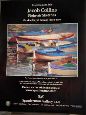 JACOB COLLINS ART PIECE VTG ORIG 2002 ADVERTISEMENT | eBay