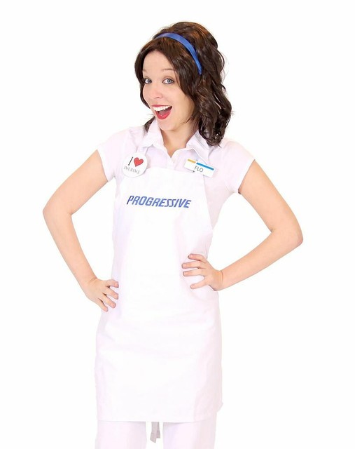 Progressive Collection 220130 Flo One Size Insurance Girl Costume for ...