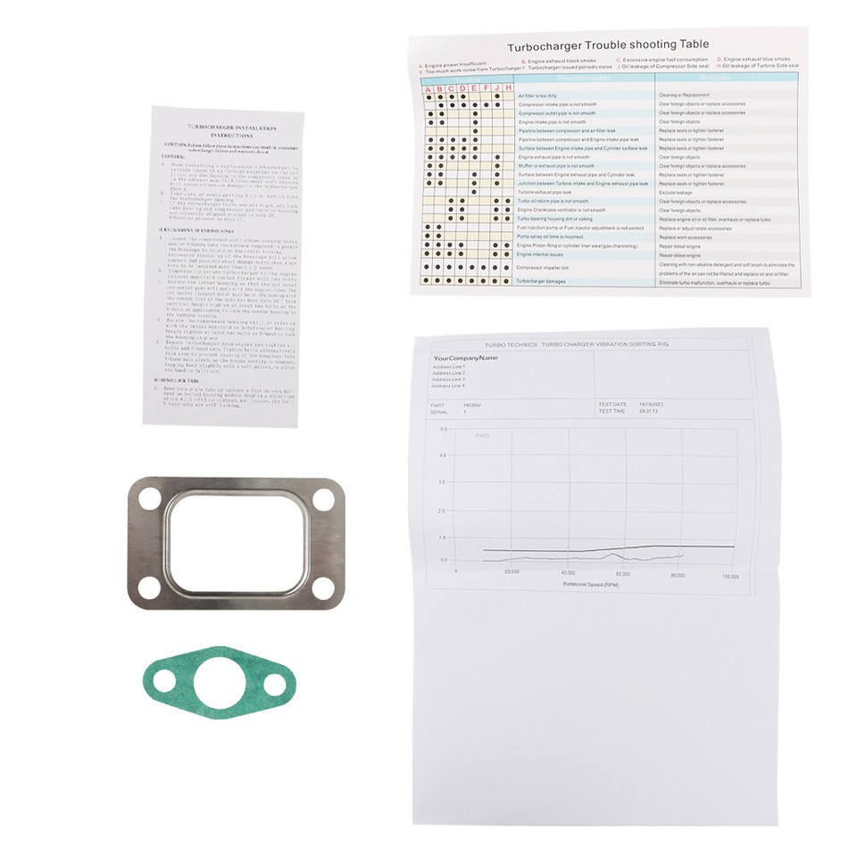 LABLT Turbocharger For Cummins 4BT 3.9L 110HP Diesel Turbo HX30W ...