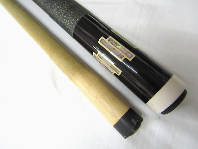 2008 JOSS Model N-07 Pool Billiard Cue Irish Linen Wrap Abalone MOP Bar ...