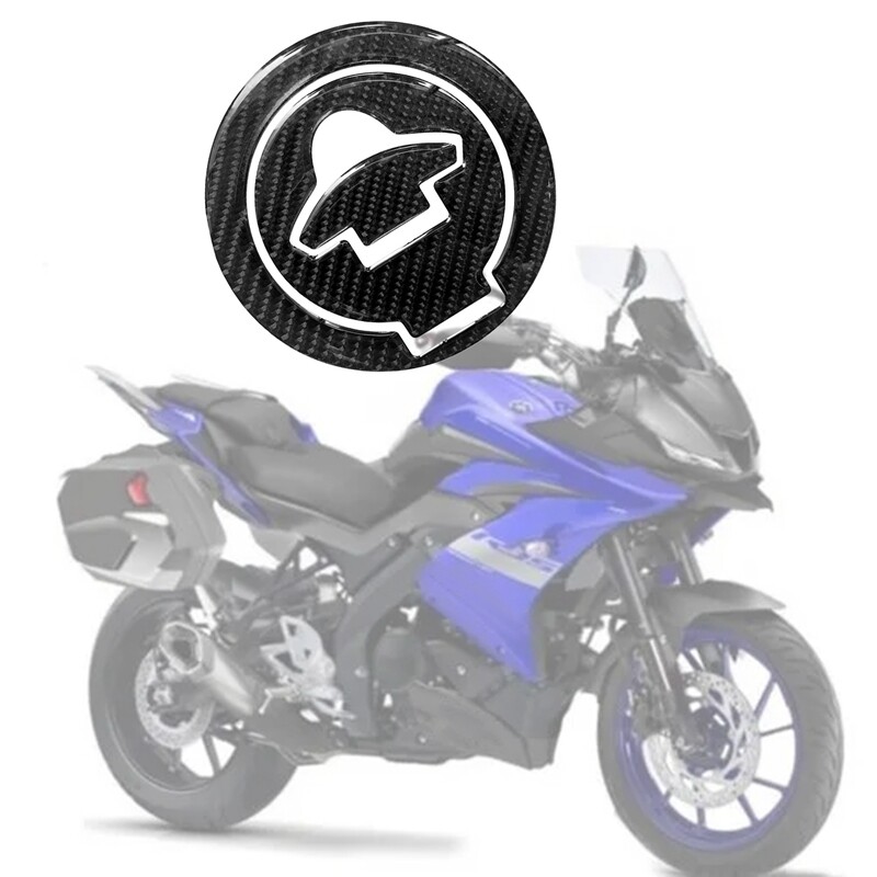 Motorcycle Carbon Fiber Fuel Tank Cover Sticker Decal for YZF-R3 R25 ...