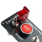 12V Car Red Button Racing Toggle Panel Racing Ignition Button Engine ...