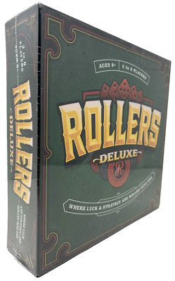 USAopoly Rollers Deluxe Edition Board Game Fun Family Dice Game Sealed - NEW | eBay