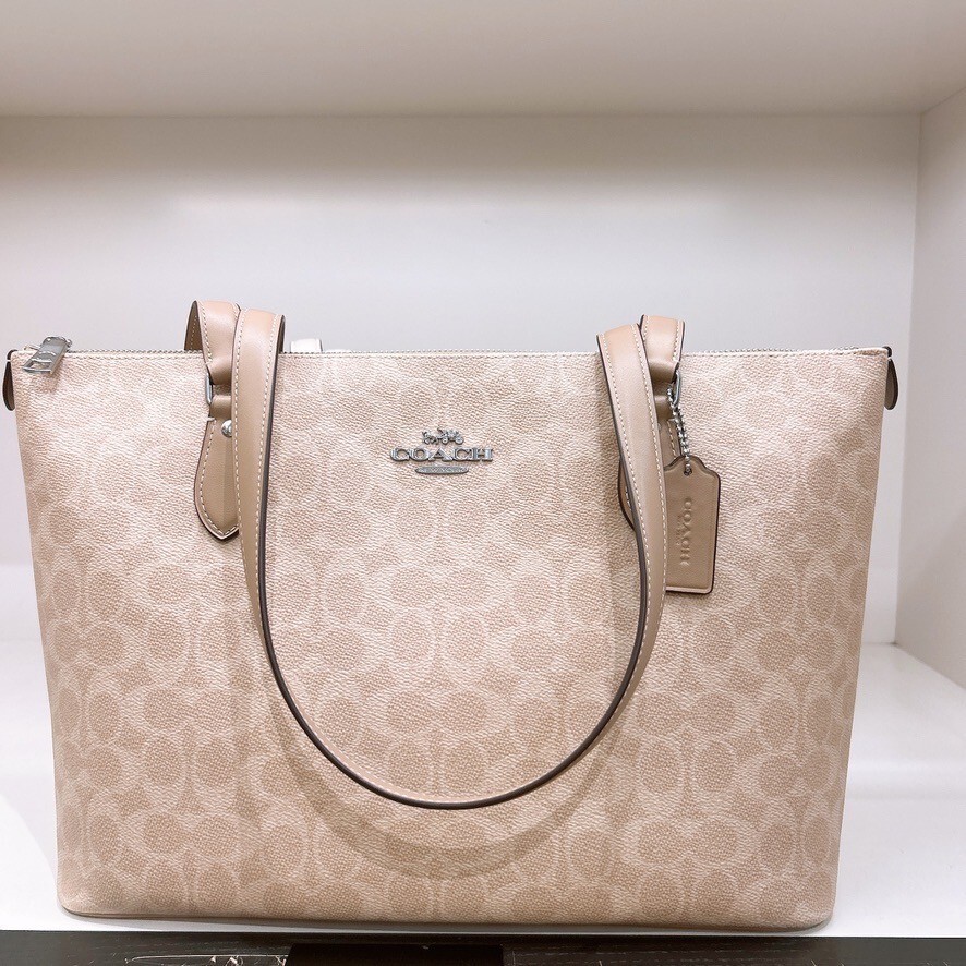 NWT Coach Gallery Tote Bag In Signature Canvas CW381/CV402 | eBay