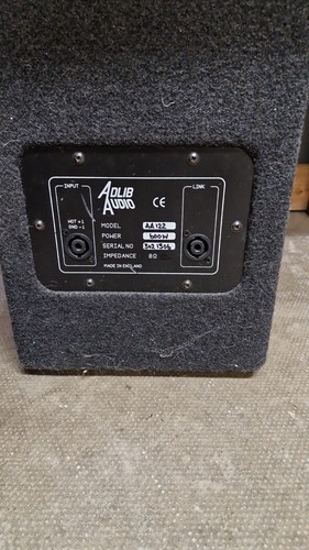1 PAIR ADLIB AUDIO AA122 SPEAKERS | eBay UK