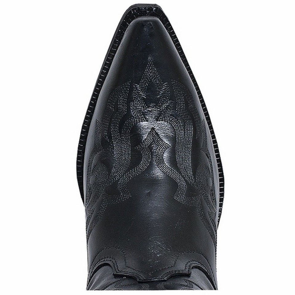 Laredo Western Boots Mens Hawk Cowboy Stitched Snip Toe Black 6860 | eBay