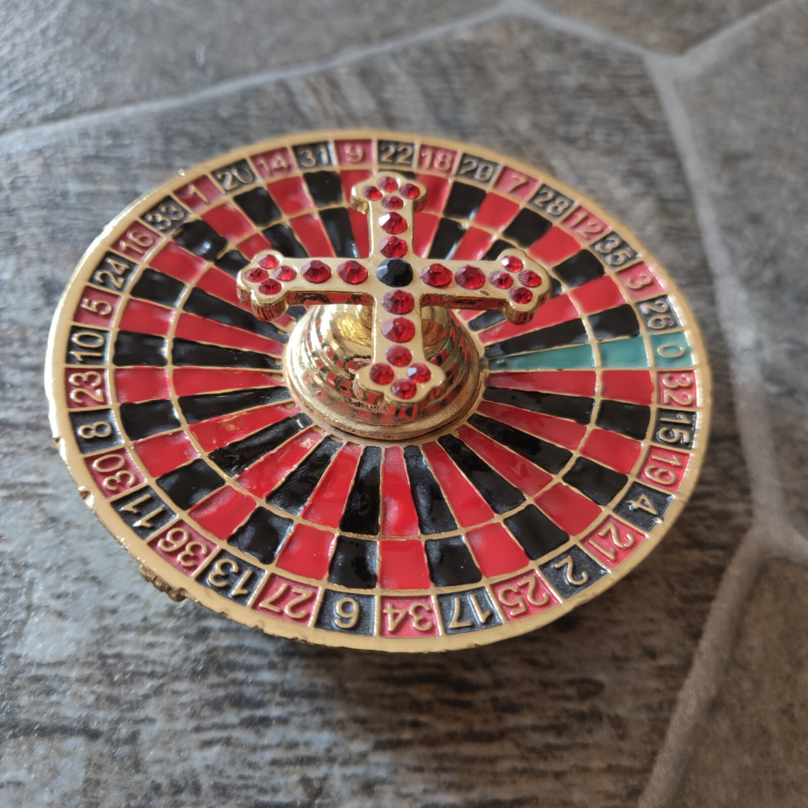 Work of Art Roulette Wheel Trinket Box | eBay