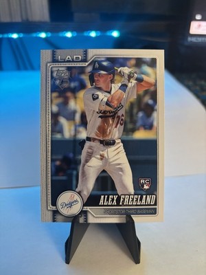 Topps 2026 Series 1 Alex Freeland Rookie Card #74 Los Angeles Dodgers ...