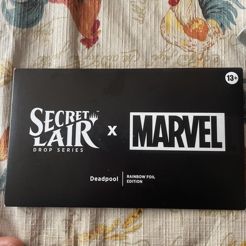 Magic: The Gathering Secret Lair X Marvel’s Deadpool Rainbow Foil ...