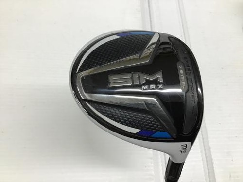 TaylorMade SIM MAX 3W 15° Stiff Right-Handed 43.25in Fairway wood w/HC ...