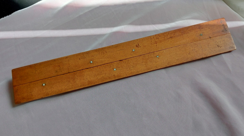 Antique Parallel Rule Boxwood & Brass George Lee & Son - The Hard ...