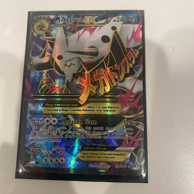 Pokemon Card - M Aggron EX 154/160 - XY Primal Clash - Full Art - PSA 9 ...