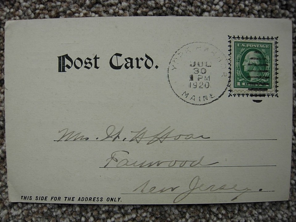 ELIOT ME-MAINE-GREEN ACRE INN-YORK COUNTY-IRA ALLEN B SMITH-LINE ART | eBay