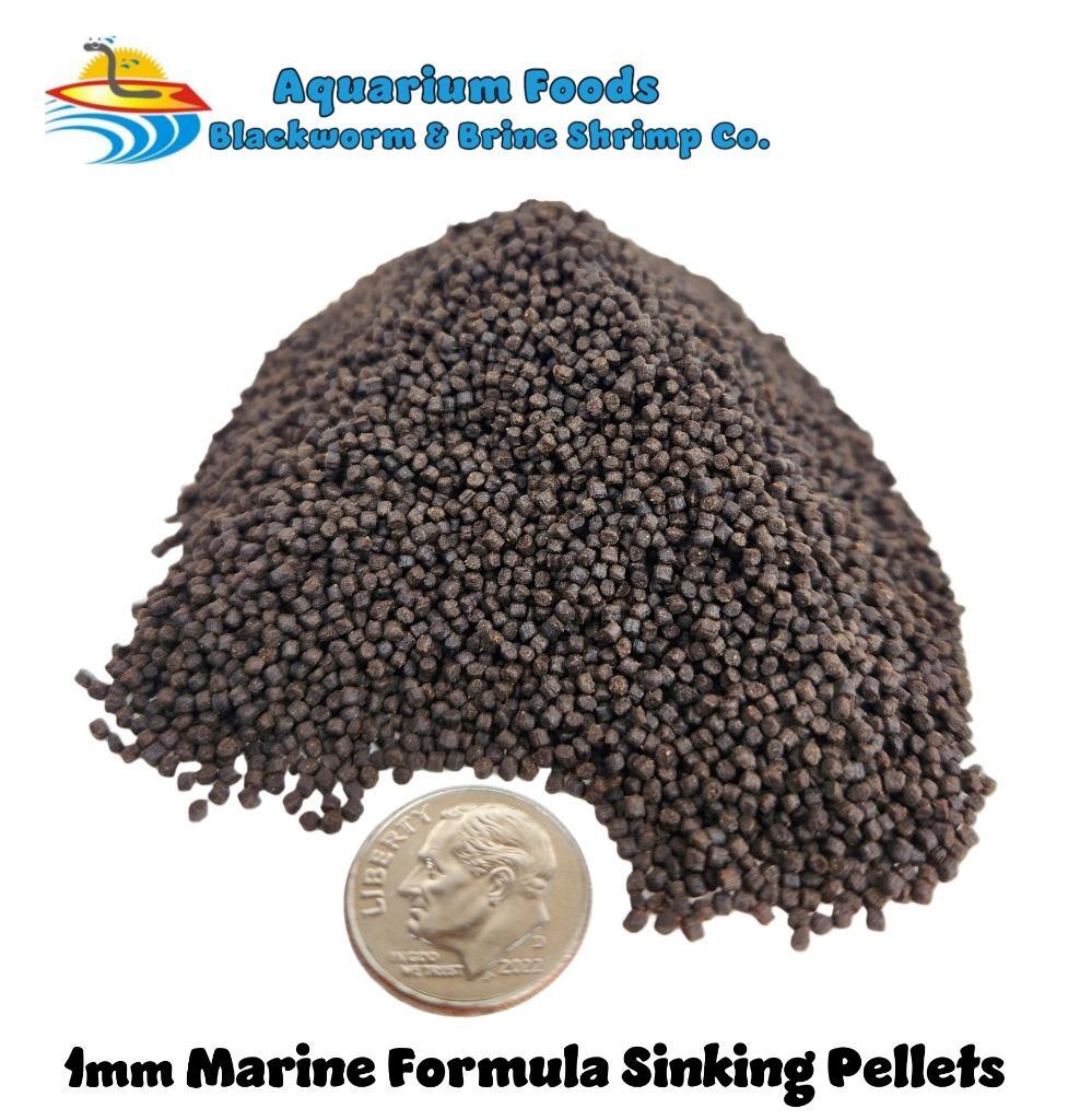1MM MARINE SINKING PELLETS BEST AVAILABLE! FREE SHIPPING! | eBay