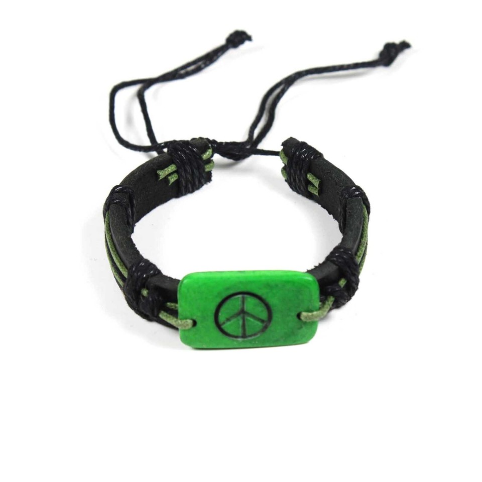 Peace & Love Freundschaft Handgelenk Armband Hippie Schild Liebe ...