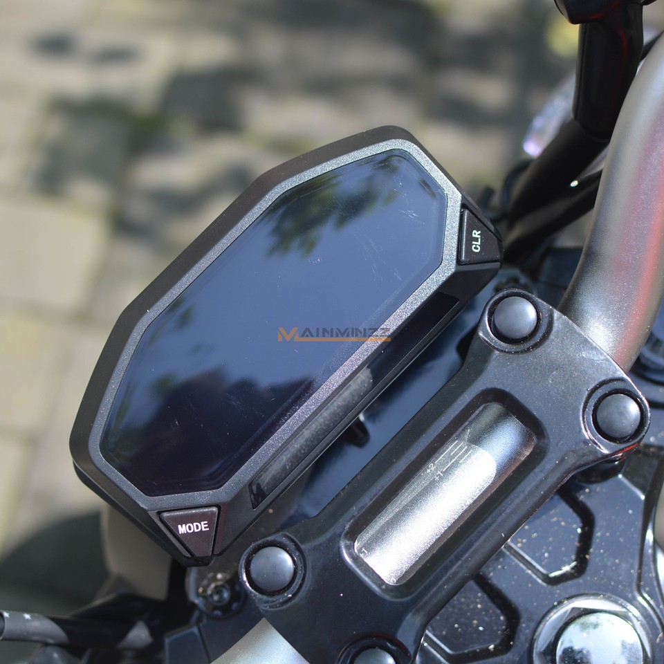 Motorcycle Speedometer Odometer Digital LED LCD Tachometer w/ Sensor ...