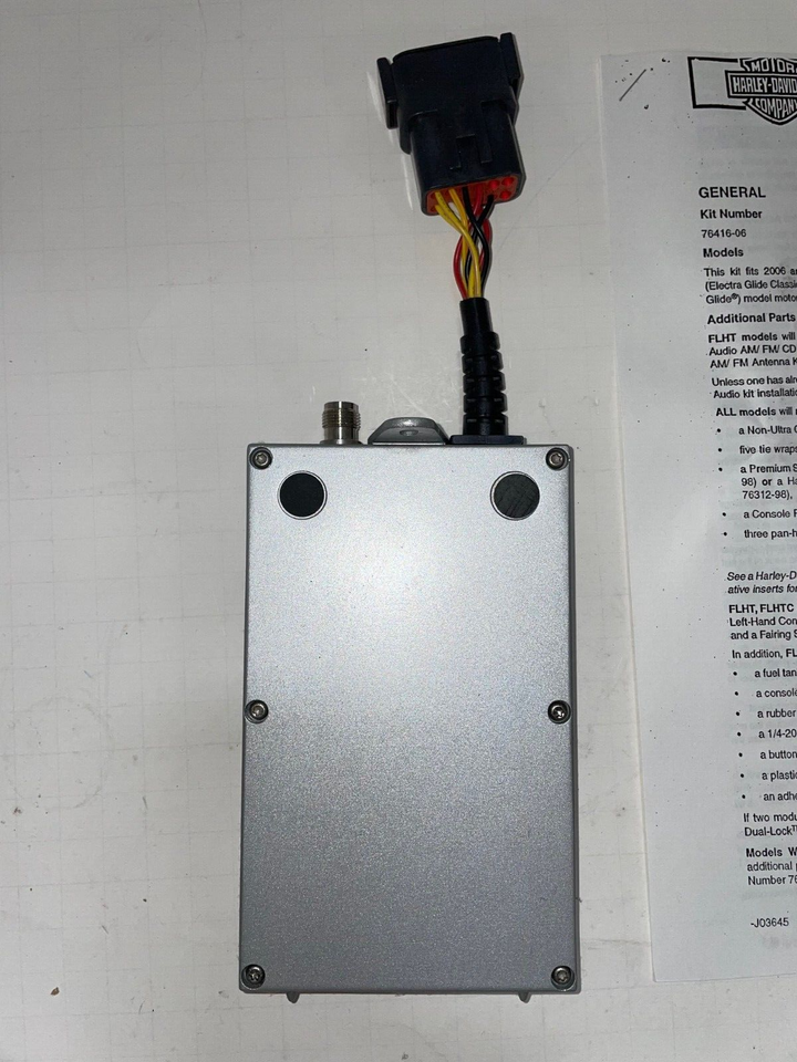 HARLEY DAVIDSON 76416-06 ADVANCED AUDIO CB RADIO KIT OEM NOS | eBay