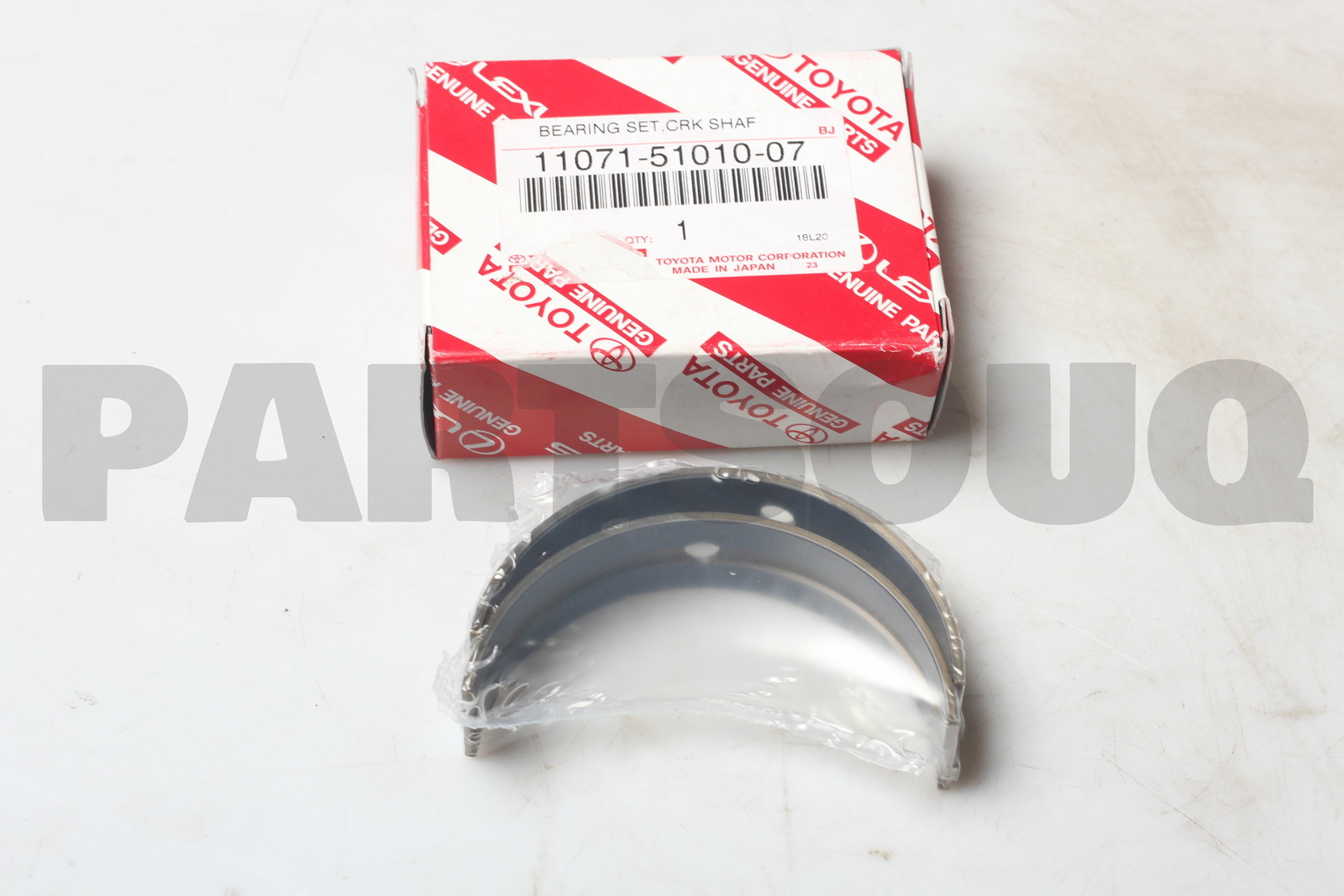 110715101007 Genuine Toyota BEARING, CRANKSHAFT 11071-51010-07 | eBay