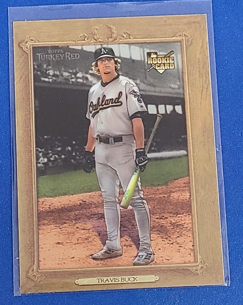 2007 Topps Turkey Red - Travis Buck #154 Chrome /1999 for sale online ...
