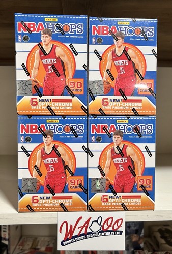 2024/25 Panini NBA Hoops Basketball Sealed HOBBY Blaster Box Lot Of 4x ...