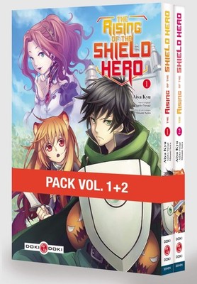 The Rising of the Shield Hero - Pack promo vol. 01 et 02 - édition limitée | eBay