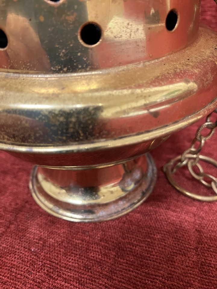 Censer Incense Burner & Boat Brass from Catholic Church 2 pcs | eBay