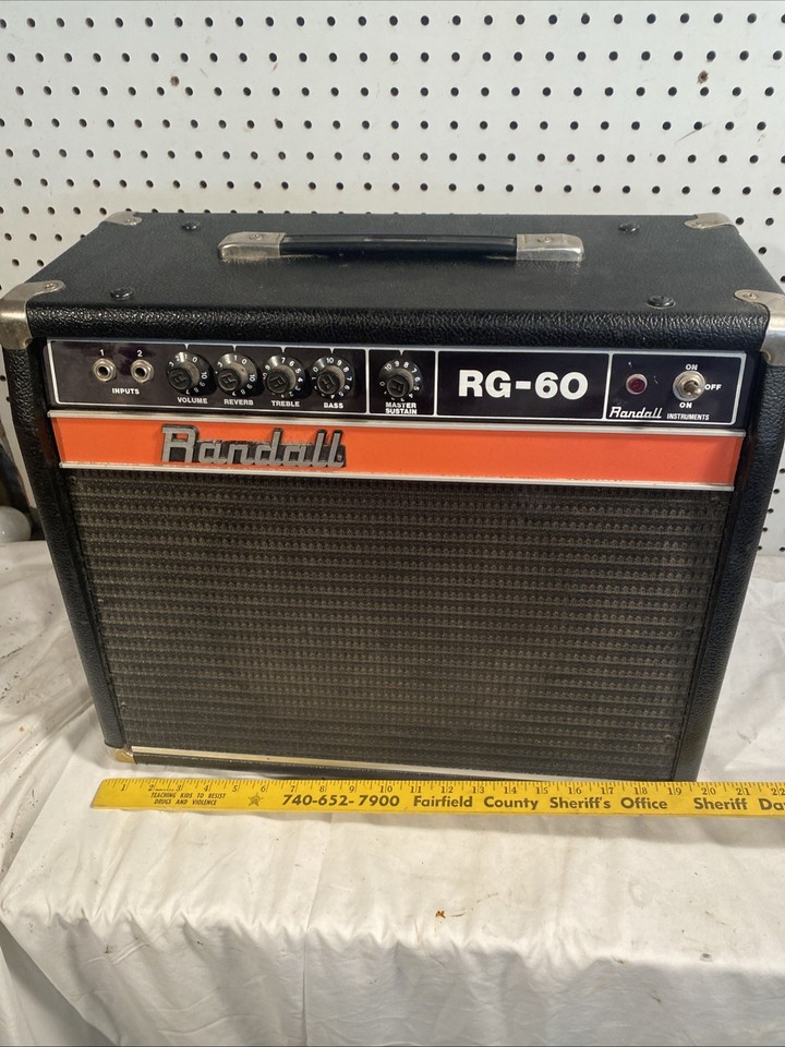 Vintage Randall RG60- 112 Combo Amp Great Condition | eBay