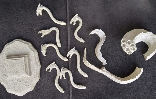 Joe Laudati, Ray Harryhausen, JASON AND THE ARGONAUTS resin HYDRA model ...