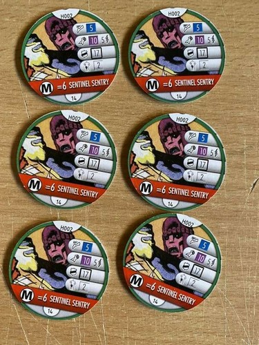 x men days of future past 35 pog set (mutant protester sentinel sentry ...