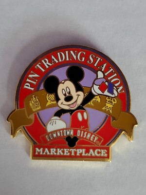 MICKEY PIN TRADING STATION, DOWNTOWN DISNEY MARKETPLACE | eBay