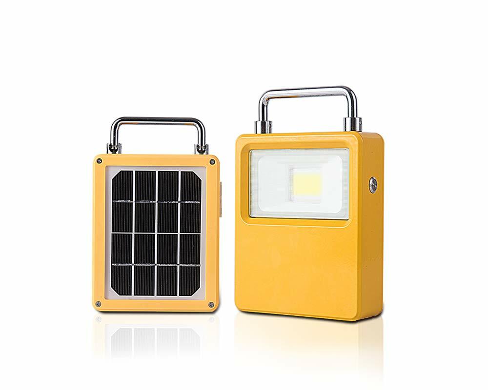 10W Rechargeable Work Light With Solar Panel,Cordless Led Work Light ...