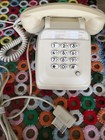 TELEPHONE FIXE VINTAGE IVOIRE A TOUCHES SOCOTEL S63 PTT CABLE | eBay